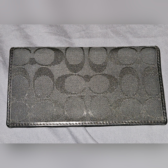 Coach | Bags | Coach Check Book Cover | Poshmark